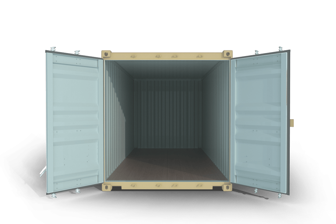 20ft Standart Storage Containers - StoreCan